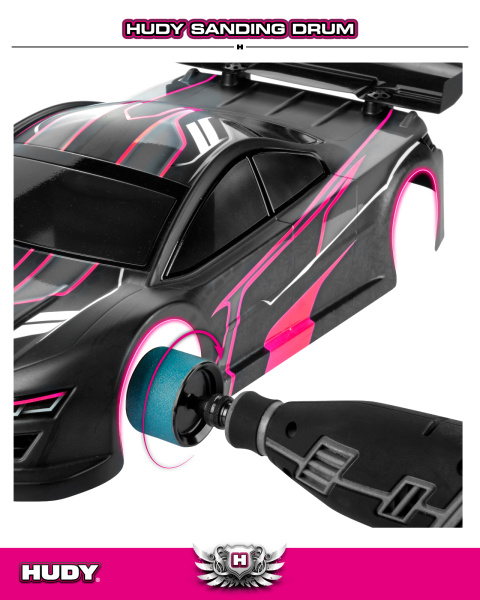 HUDY Sanding Drum - P180 Grain - Fine • Team NCRC