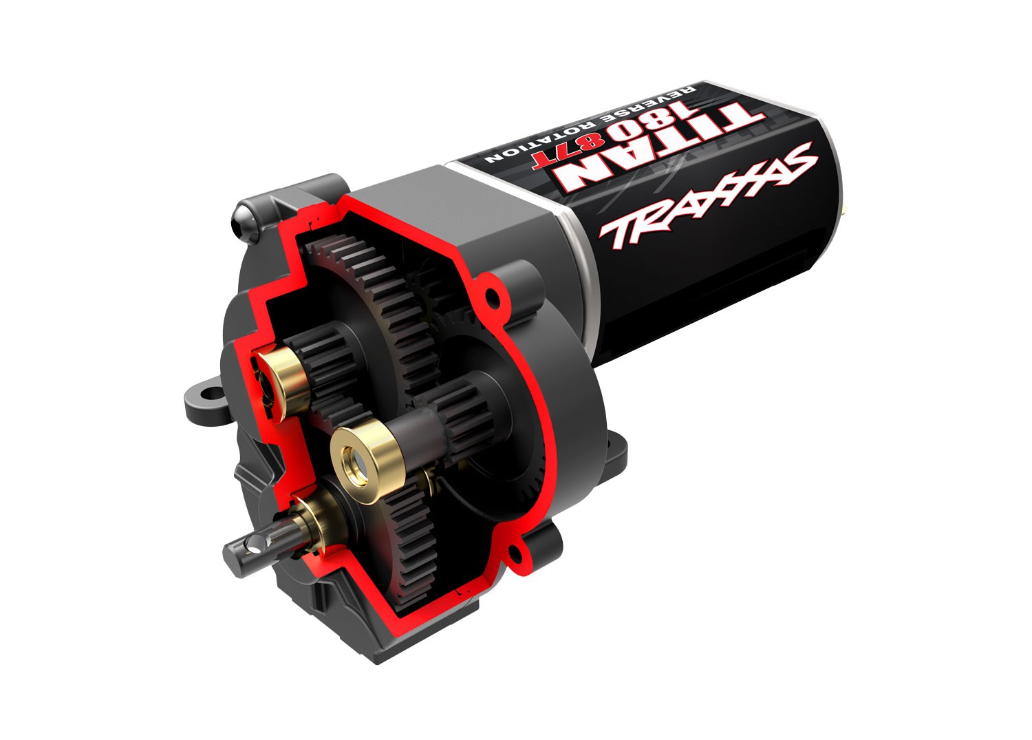 TRAXXAS Low Range Complete Transmission (40.3:1 reduction ratio ...